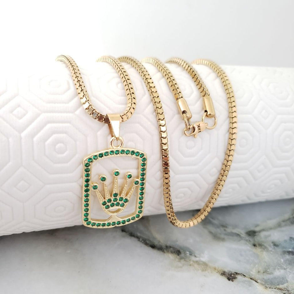 CADENA + DIJE CABALLERO – o'clock Jewelry